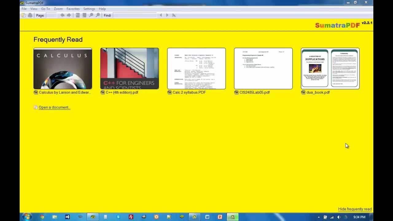 SumatraPDF Overview-MUST HAVE PC APPLICATIONS