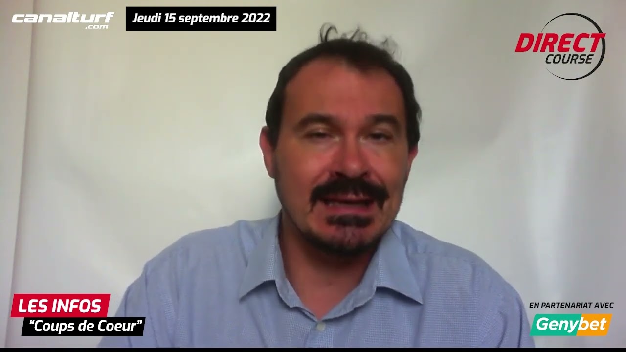 Pronostic du Quinté et des courses PMU du Jeudi 15 septembre 2022 - En partenariat avec Genybet