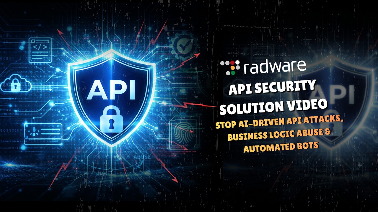 Radware API Security Service:  Learn how to protect APIs from today's most advanced threats