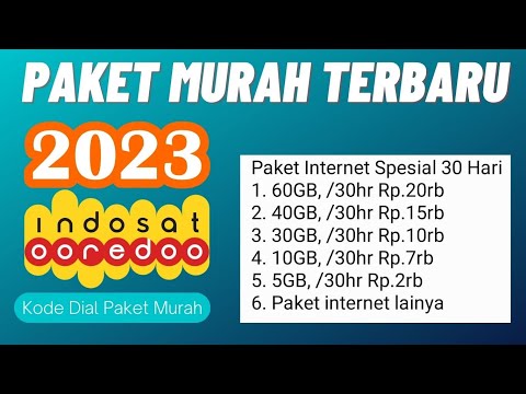 PROMO 15 KODE DIAL IM3 PAKET SUPER MURAH INDOSAT TERBARU MEI 2023 | Paket Data IM3 Murah 2023