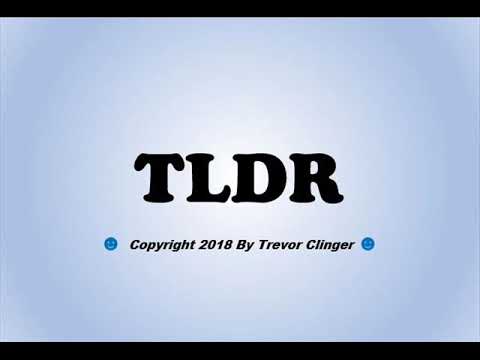 What Does TLDR Mean? (Texting & Messaging Pronunciation Series)
