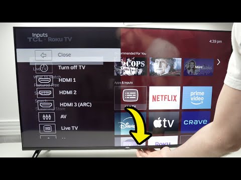 TCL Roku TV: How to Change Inputs Without a Remote Control