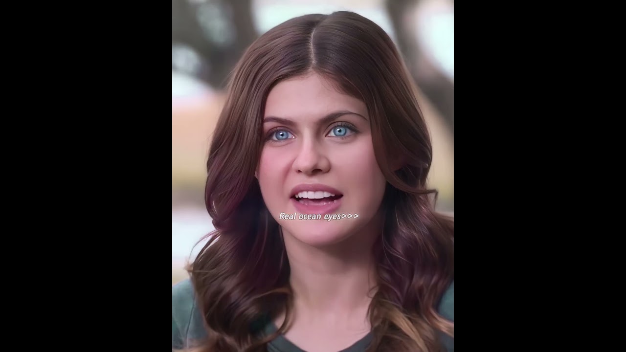 The real ocean eyes 💙👀#alexandradaddario #eyes #blueeyes #shorts