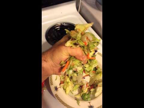 Fresh Express salad mix. Disgusting