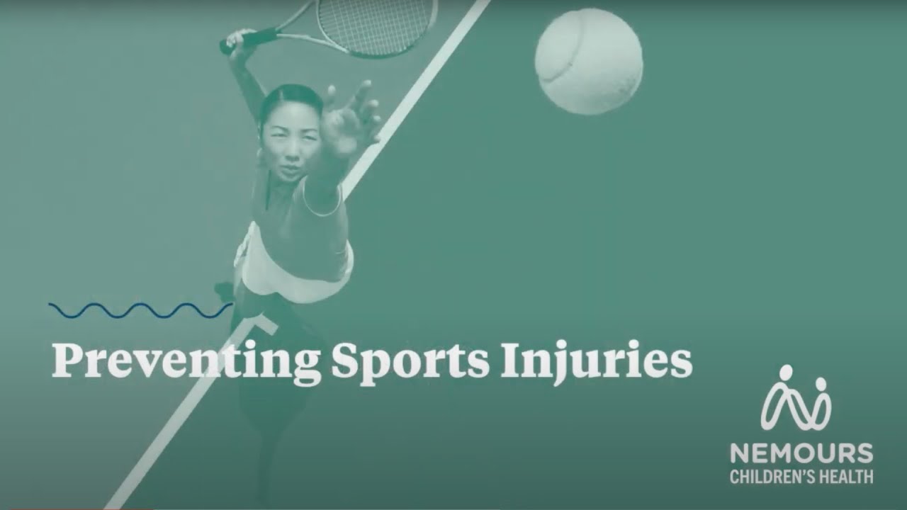 How to Prevent Sports Injuries? | Nemours Sports Medicine | Advice from the Pros