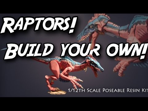 Build your OWN Raptor Figure Part 1 - from Creative Beast Studio