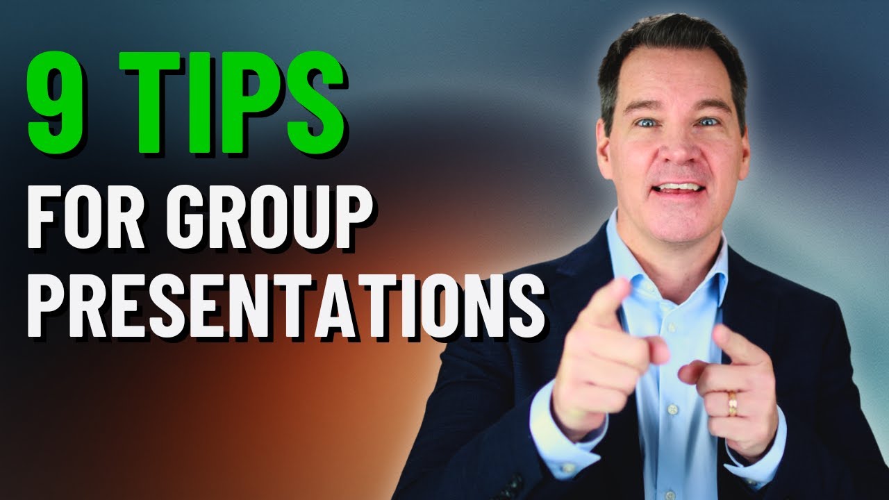9 Tips for Better Group Presentations
