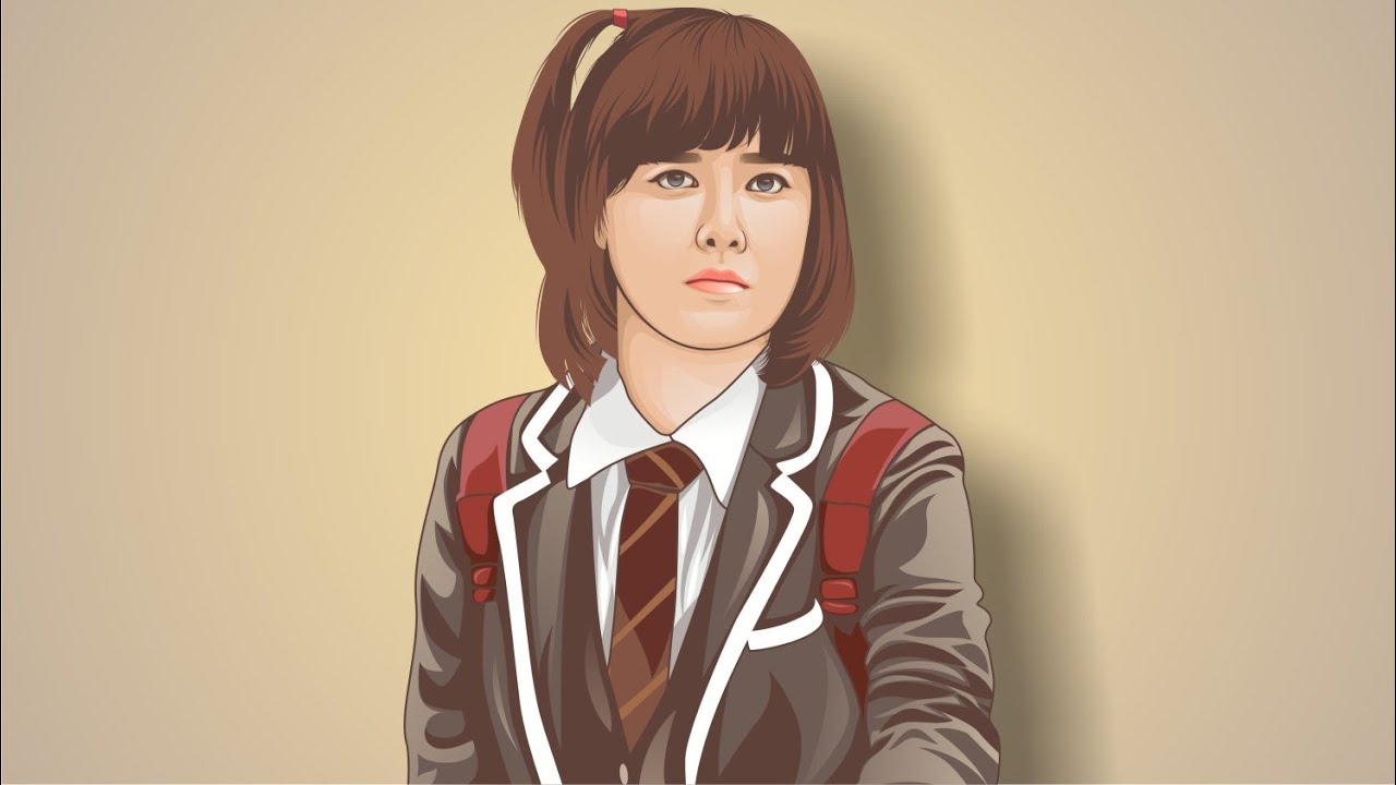How to draw a Vector Cartoon Image in CorelDRAW