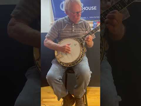 1998 Stelling Red Fox Five-String Resonator Banjo with | Reverb