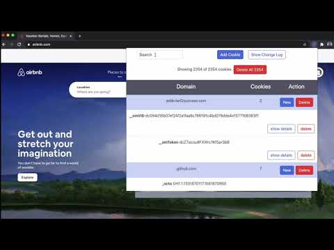 New Advanced Cookie Manager Chrome Extensions