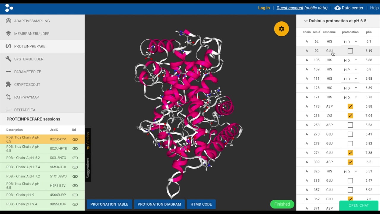 ProteinPrepare - PlayMolecule