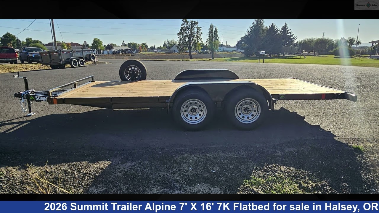 Unbelievable 2026 Summit Trailer Alpine Car Hauler Trailer For Sale in Halsey, OR