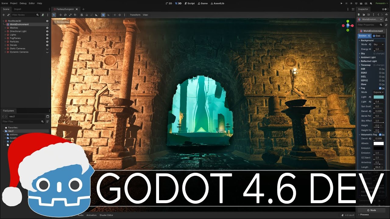 Godot 4.6 - Final DEV Releases!