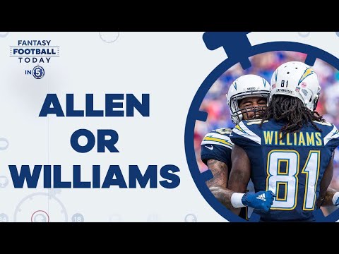 KEENAN ALLEN AND MIKE WILLIAMS PROFILES: WHO SHOULD YOU DRAFT FIRST? I 2022 FANTASY FOOTBALL ADVICE