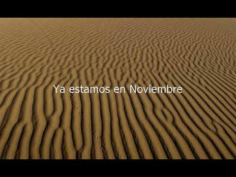 How to say We're Already In November in Spanish