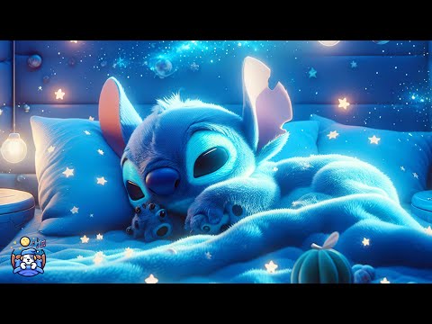 Mozart-Brahms Piano with Stitch | Sleep Music to Relieve Stress & Overcome Insomnia in 3 Minutes