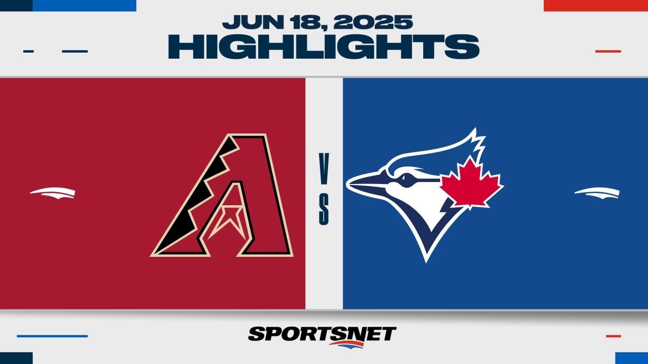MLB Highlights | Blue Jays vs. Diamondbacks - June 18, 2025