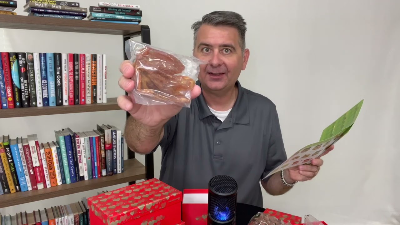 Gift Box of Delicious Nuts and Fruit