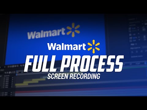 @Walmart logo animation | AFTER EFFECTS PROCESS BREAKDOWN