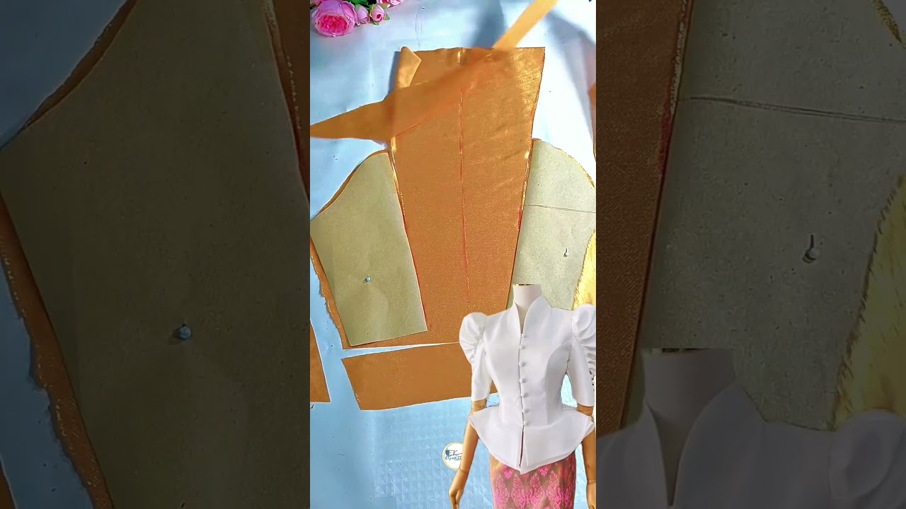 Beautiful Sleeves #design #sewing #diy #fashion #tutorial #shorts