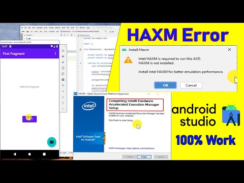 How To Fix Intel Haxm Error in Android Studio | AVD Not Run | 100% Work (2022)