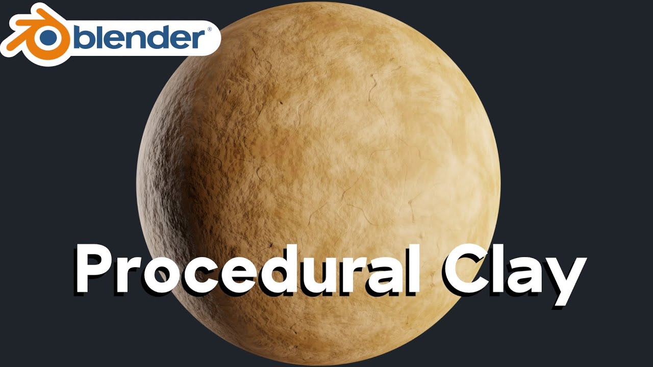 Procedural Clay Shader (Blender Tutorial)