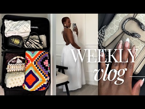 PACK & PREP WITH ME| Mini Zara Summer Haul| Maintenance + Outfits| WEEKLY VLOG| Natie’s Own