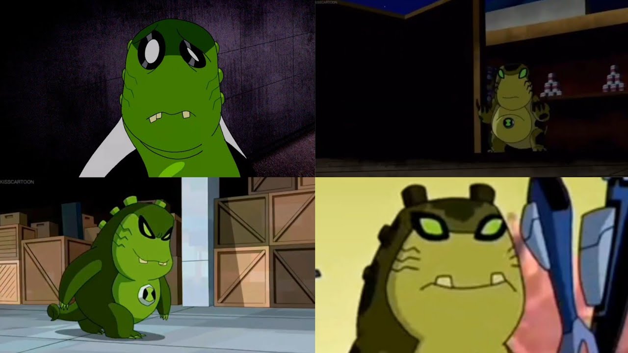Ben 10: All Perk and Murk Upchuck Transformations (Classic-Omniverse)