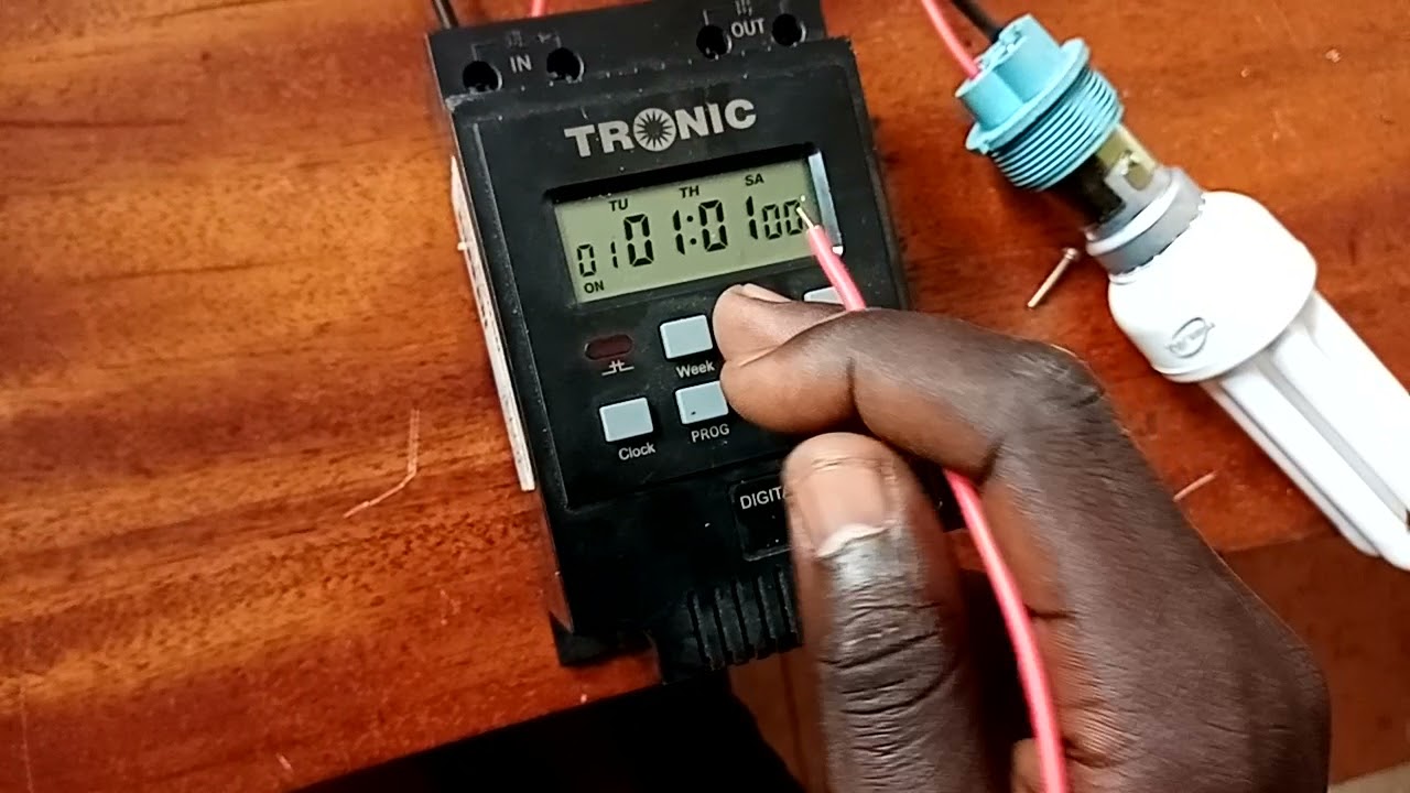 DIGITAL TIMER SWITCH OPERATION EXPLANATIONS