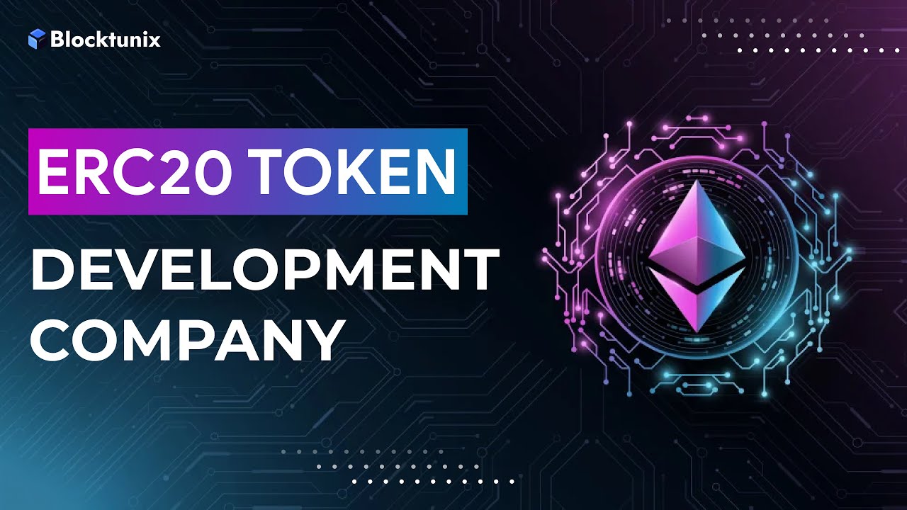 Best ERC20 Token Development Company |Develop Your Own ERC20 Token| ERC20 Token Development Services