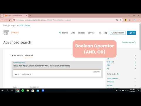 ๐ Scopus Database Search Demonstration ๐