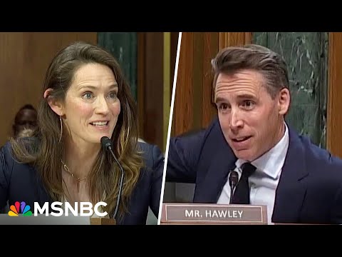 'Schooled': Law professor (and Chris' wife) torches Josh Hawley in legal smackdown