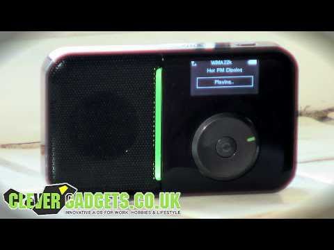 PORTABLE WIRELESS WIFI INTERNET WEB RADIO PLAYER WITH FM