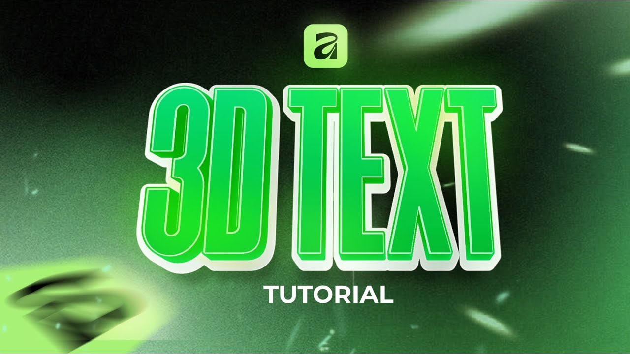 How to Create 3D Text in Affinity by Canva – 2-Minute Quick Tutorial