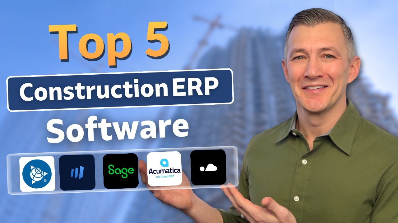 Construction ERP: Top 5 Systems for the Construction Industry