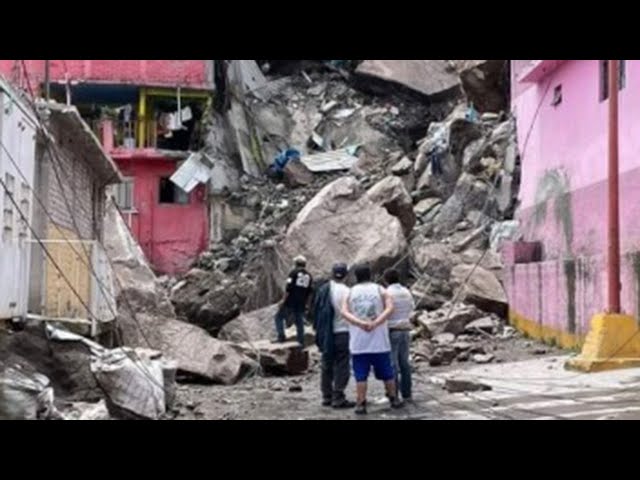 Registran fuerte deslizamiento de tierra en San Juan Chamula, Desastres ...