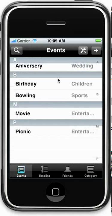 Event Manager Demonstration Video