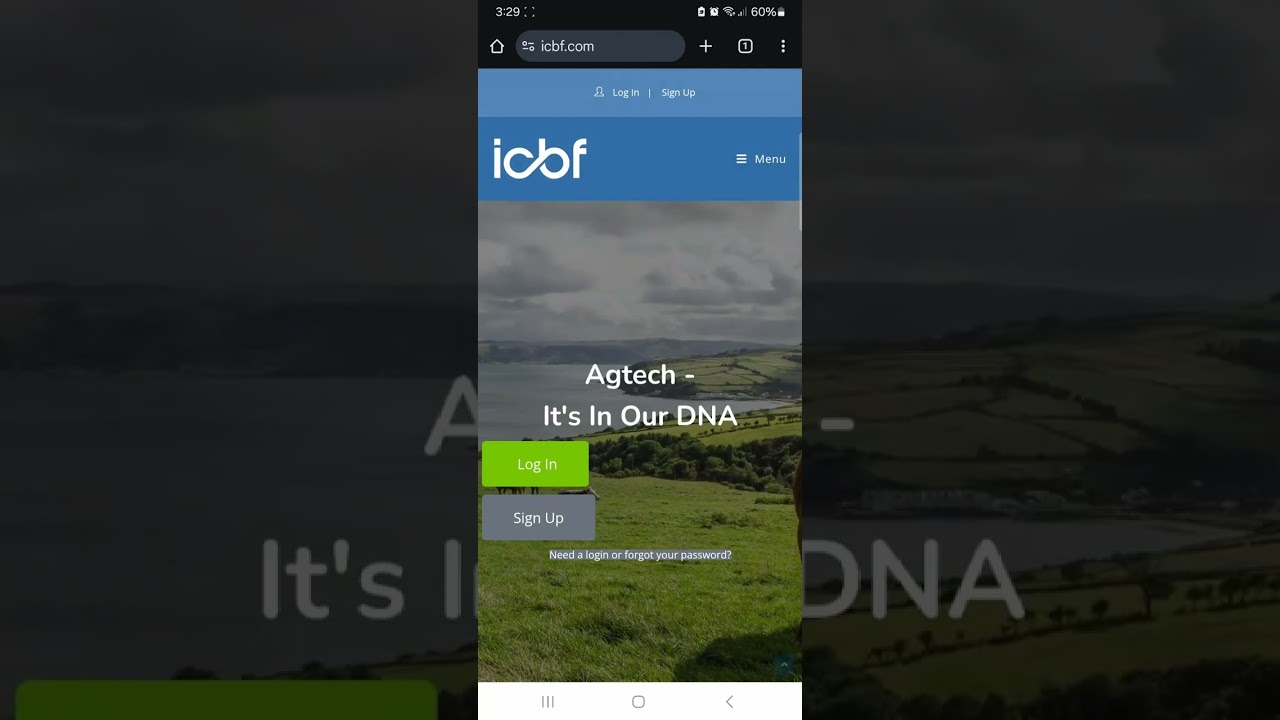How to access the ICBF Mart Tracker