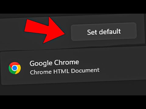 How to Change Default Browser from Edge to Chrome | Set Chrome as Default Browser in Windows 11