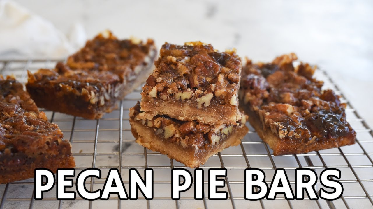 Pecan Pie Bars | Small Batch