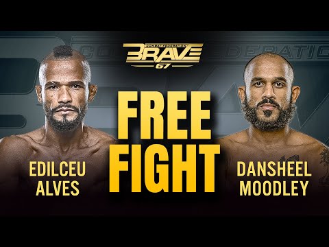 Edilceu Alves vs Dansheel Moodley | Full Fight | BRAVE CF 70