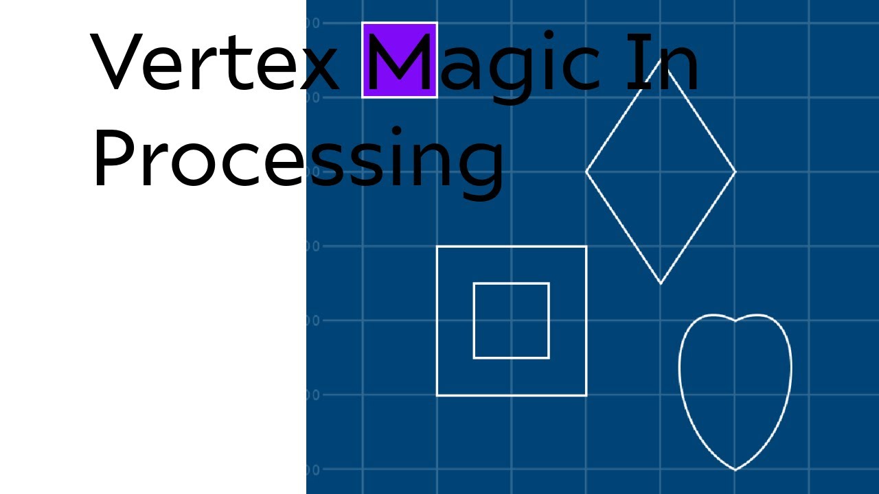 Master Shape Drawing in Processing: Rectangles, Diamonds & More!