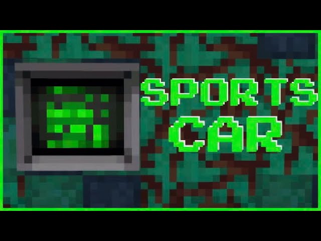 Fallout London Concept Sports Car Minecraft Map
