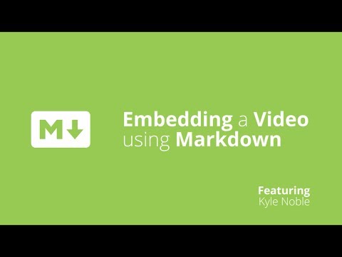 InfluiTip #15: Using Markdown to Embed a Video