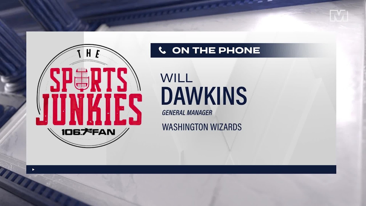 Will Dawkins reacts to Wizards winning first pick in 2026 NBA Draft | The Sports Junkies
