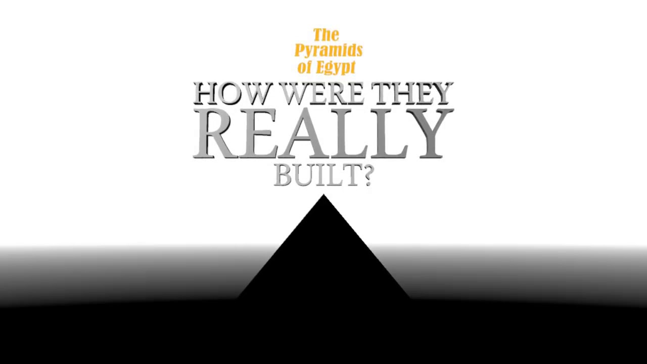 Building the Pyramids of Egypt - Detailed step by step guide...