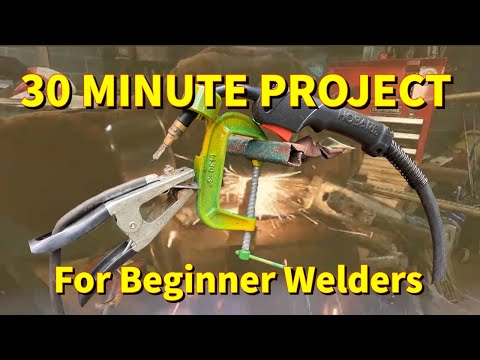WELD THIS! Super Useful Welding Project, great for BEGINNERS, fun for EVERYONE