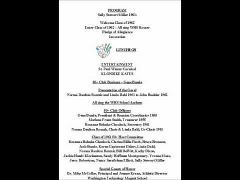 50+ Reunion Program
