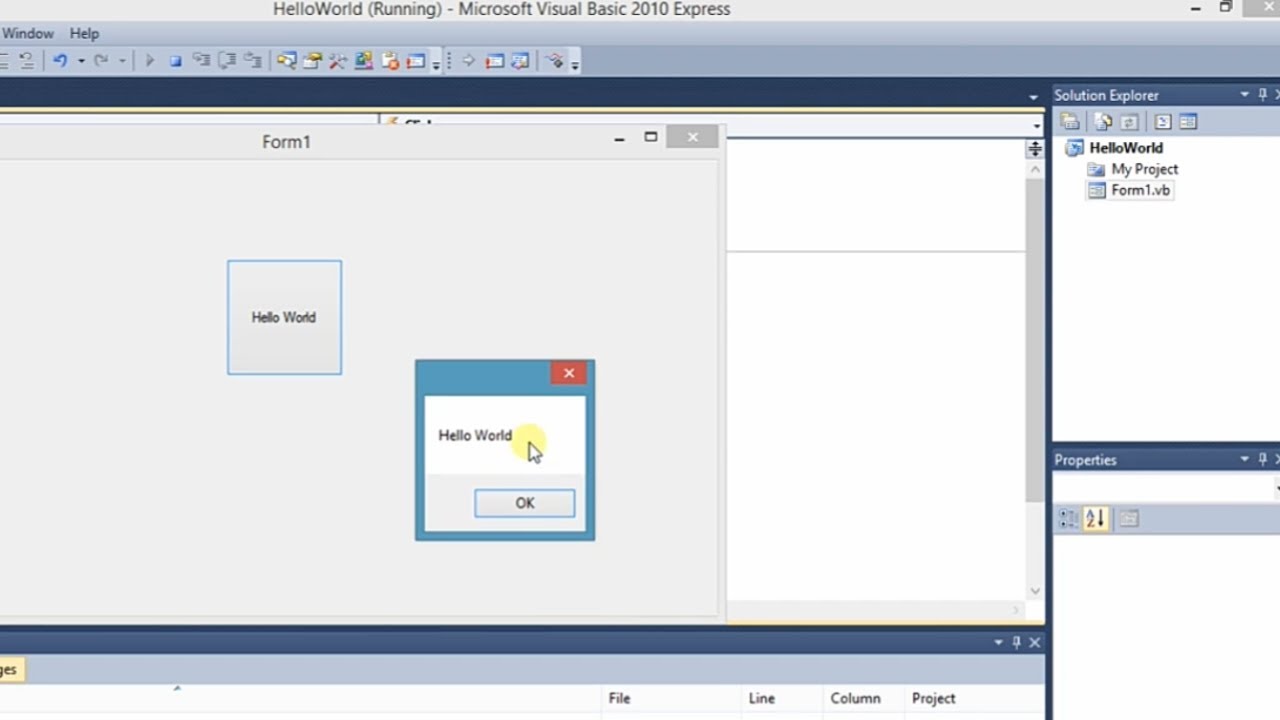 Visual Studio 2012 Tutorial in vb.net | IN Technical
