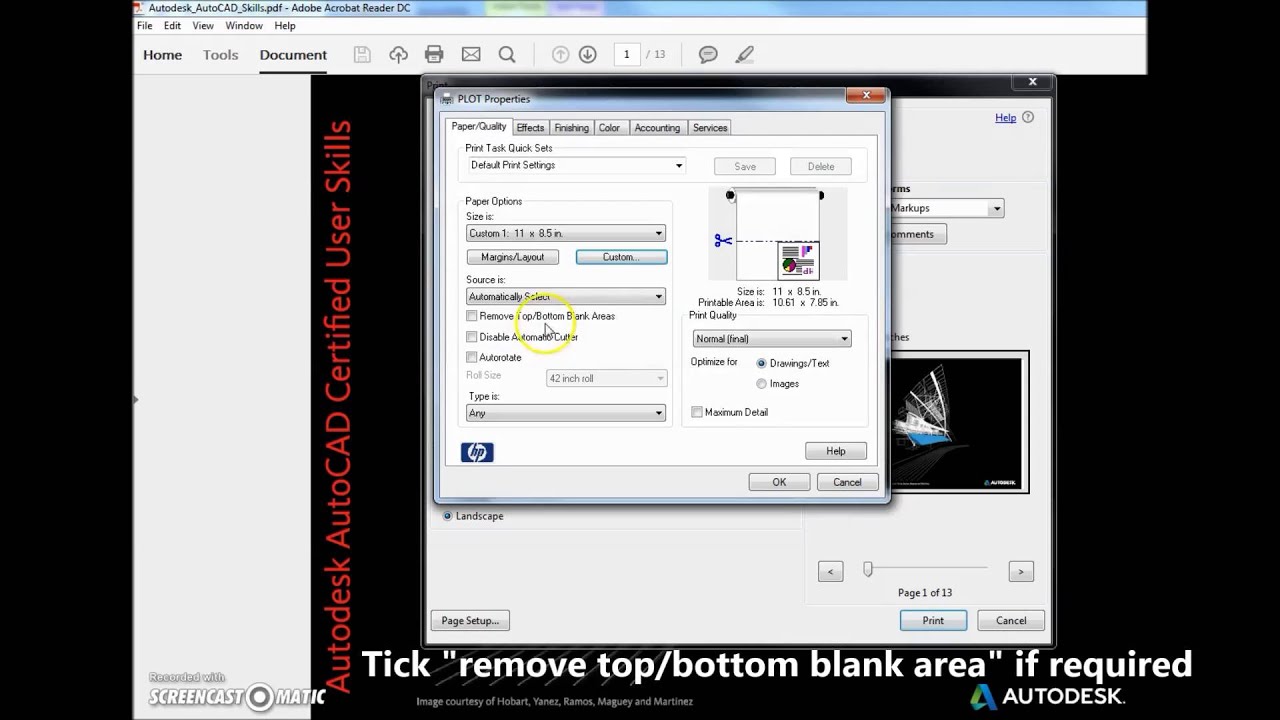 WIT Print From PDF To Plotter Tutorial